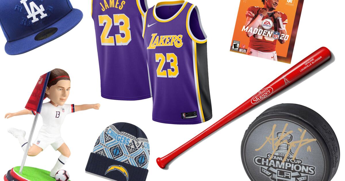 Gifts for sports fans: Collectibles, baseball hats, bobbleheads - Los ...
