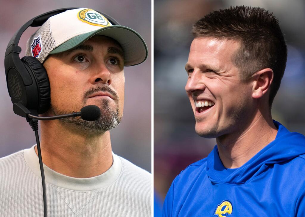 Brothers Mike LaFleur (Rams) and Matt (Packers) both need wins - Los ...