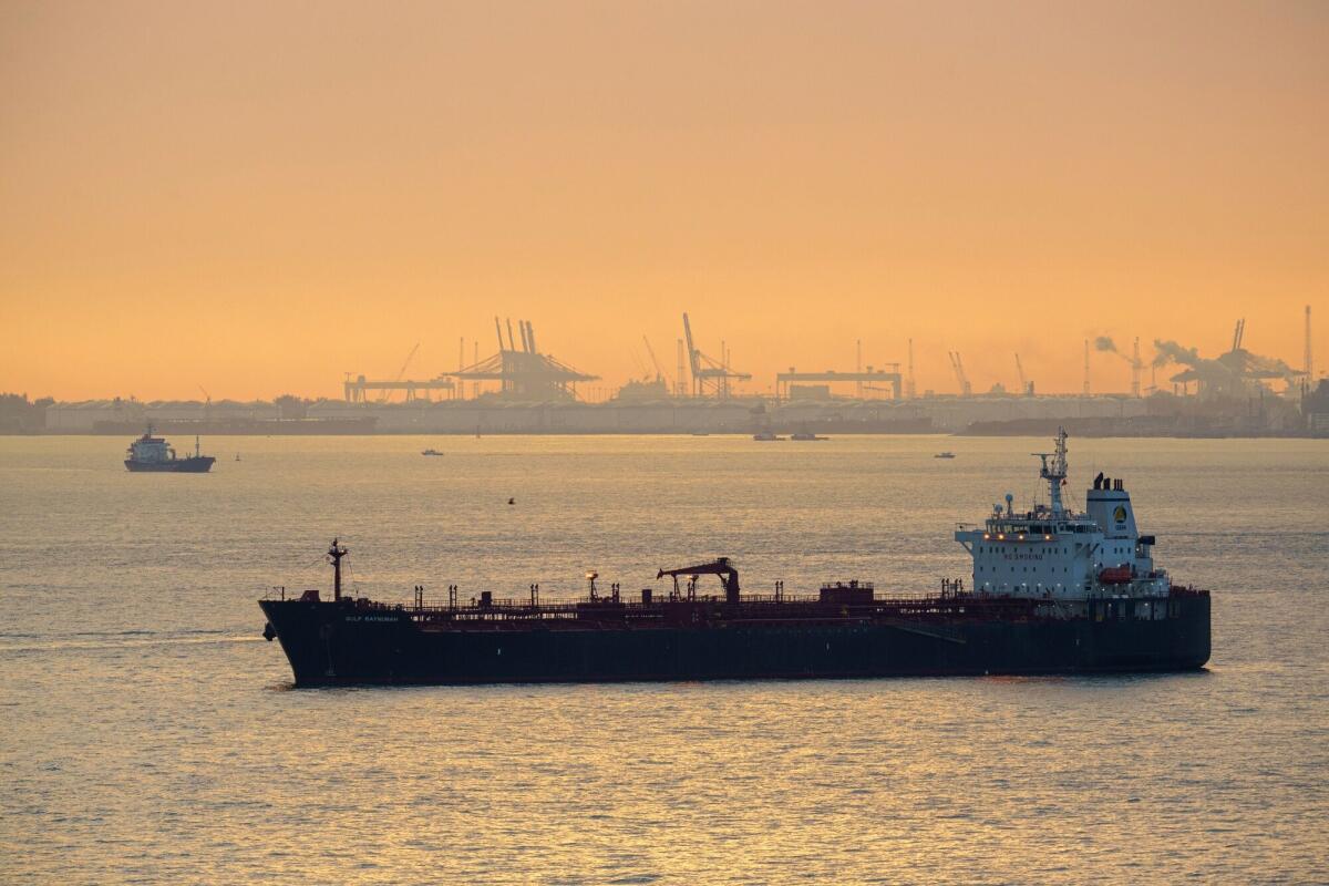 How a Middle East war is rerouting the world's tanker fleets - Los ...