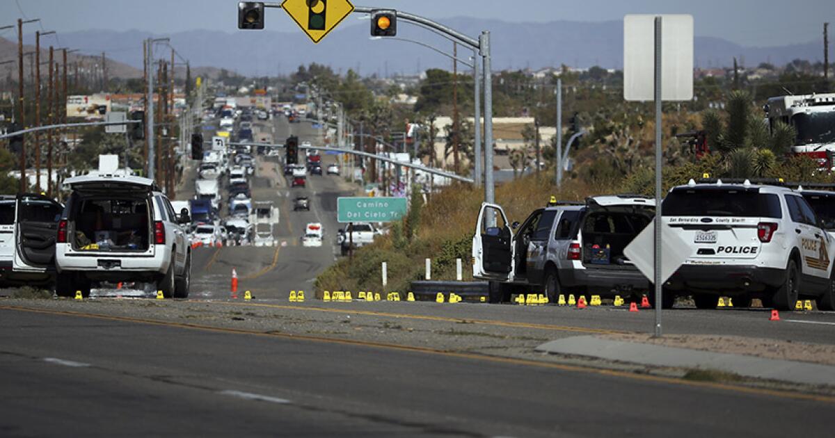 After 50-mile highway chase, sheriff's deputies kill suspect in gun ...