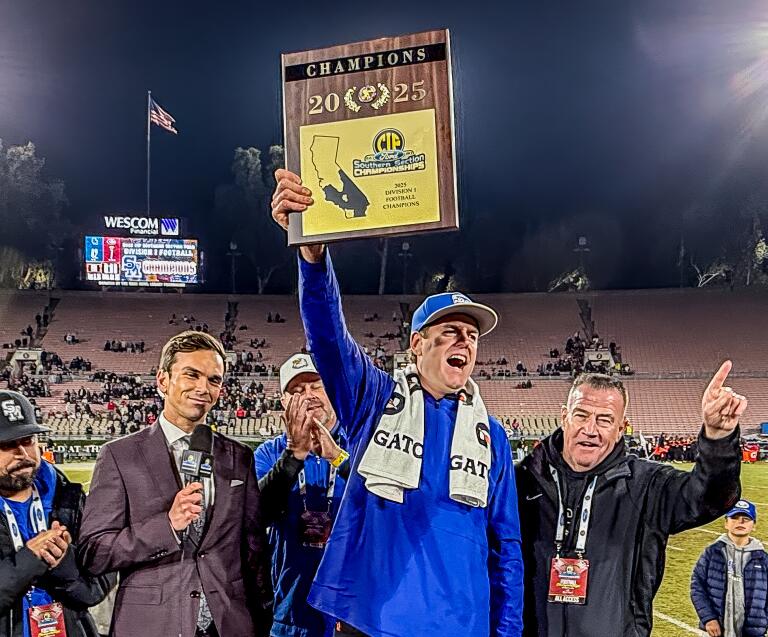 Trent Mosley leads Santa Margarita to Division 1 championship - Los ...
