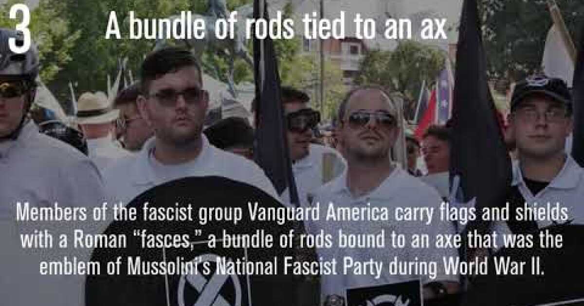 A guide to some of the far-right symbols seen in Charlottesville - Los ...