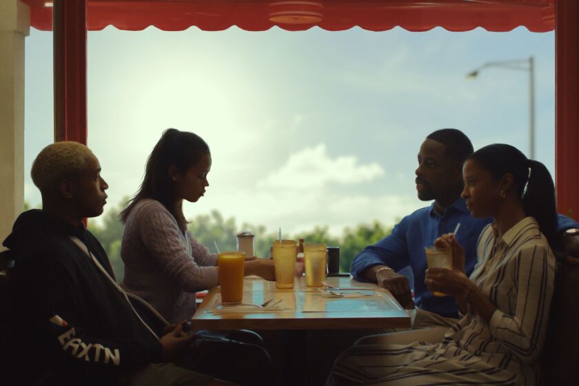 'Waves' duo Kelvin Harrison Jr. and Taylor Russell on their special bond - Los Angeles Times