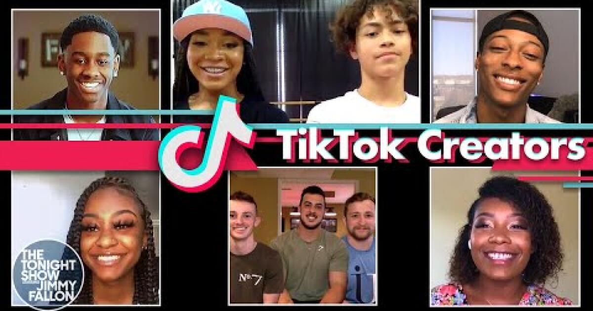 Jimmy Fallon hosts TikTok creators post Addison Rae backlash - Los ...