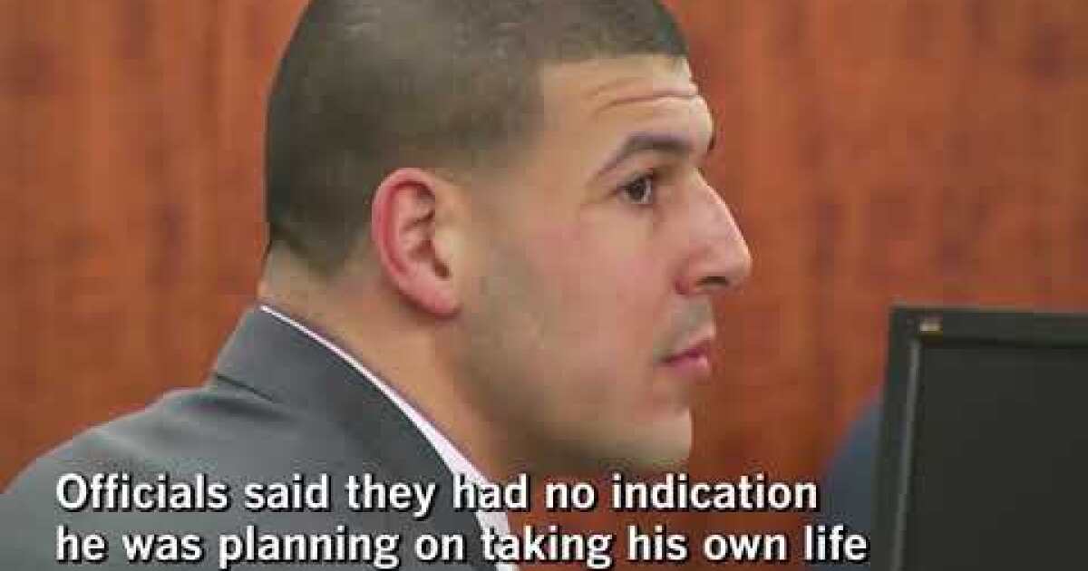 Former NFL star Aaron Hernandez hangs himself in Massachusetts cell ...
