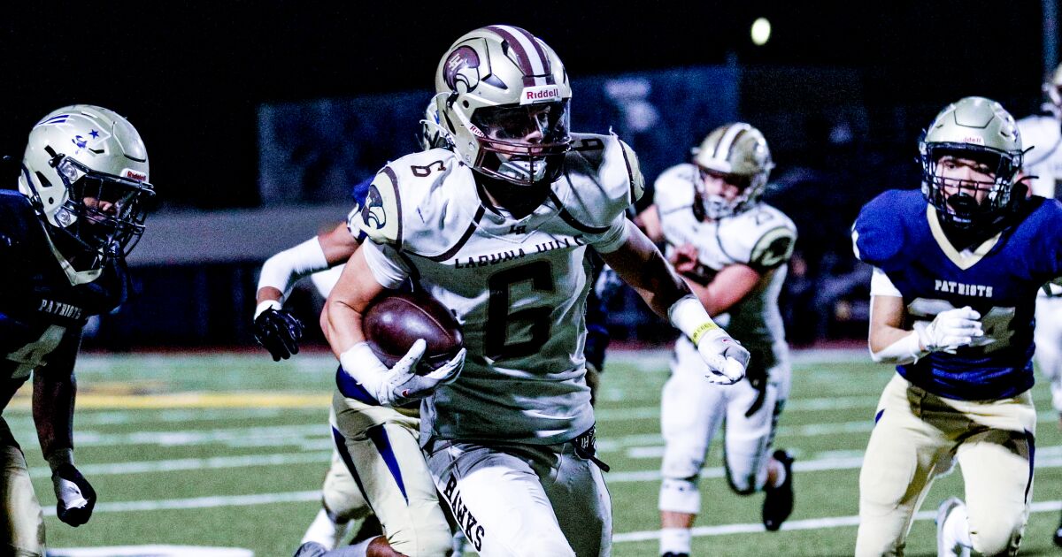 Laguna Hills beats Birmingham in 3-A regional bowl game - Los Angeles Times