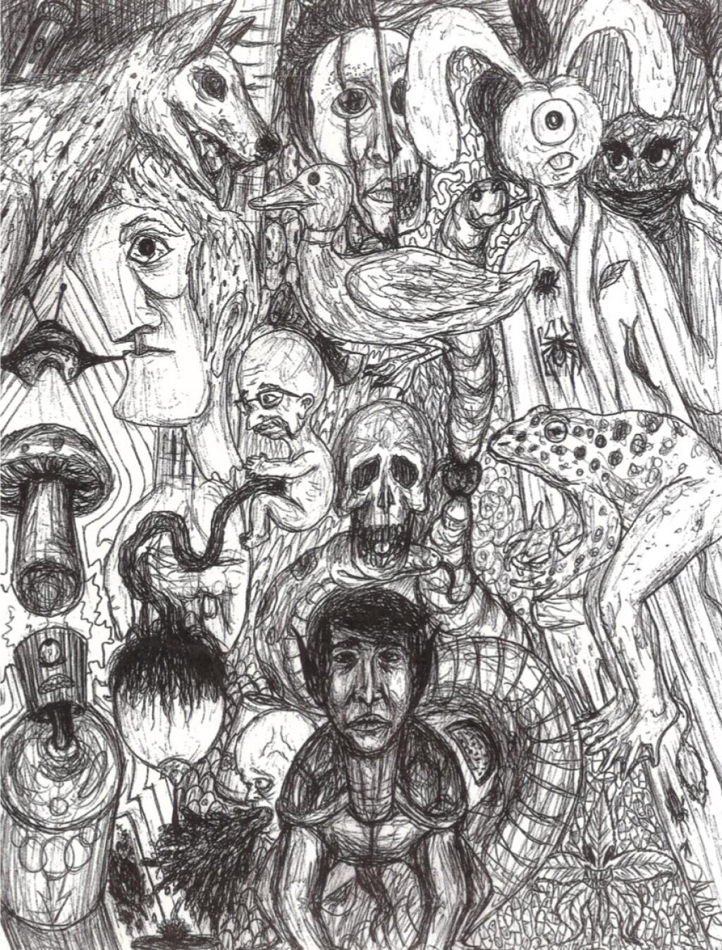 Art inspired by mental illness and wellness: A Painted Brain gallery ...
