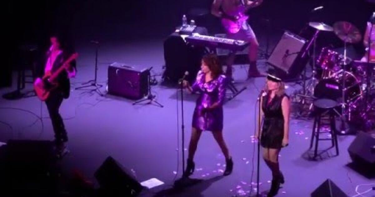 Maya Rudolph and Gretchen Lieberum, as the group Princess, tribute Prince - Los Angeles Times