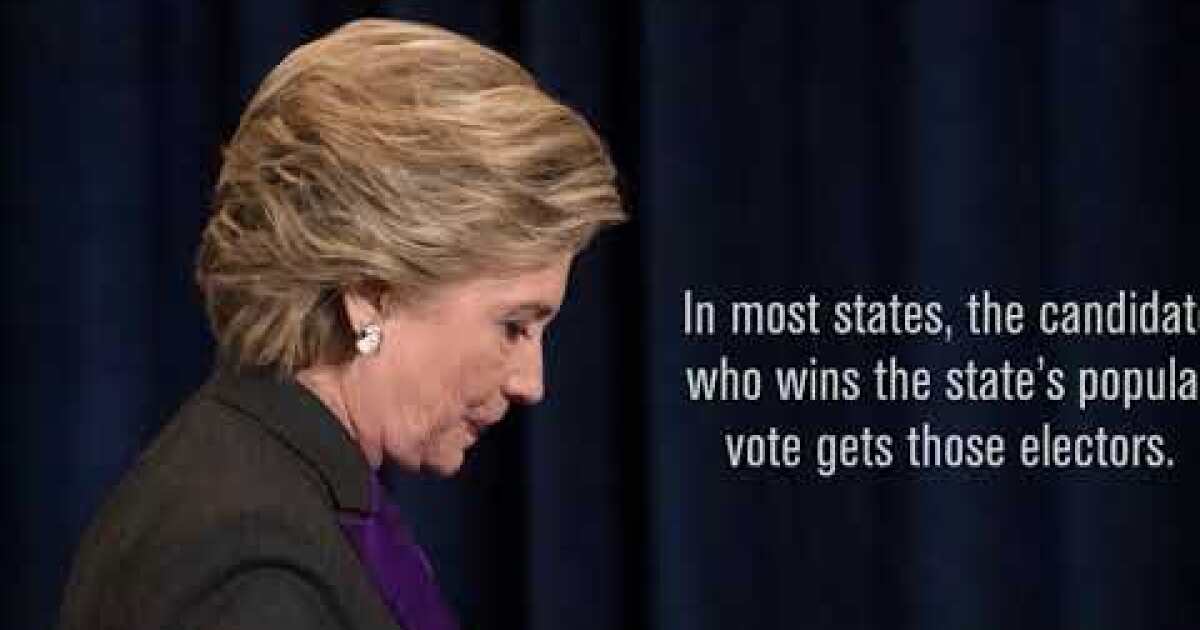 Can electors vote for Clinton rather than Trump? How the electoral ...