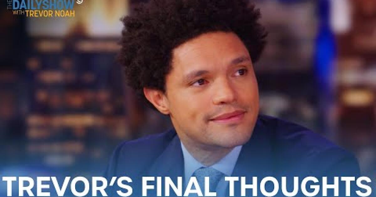 Trevor thanks the fans & Black women who shaped his life | 'The Daily ...