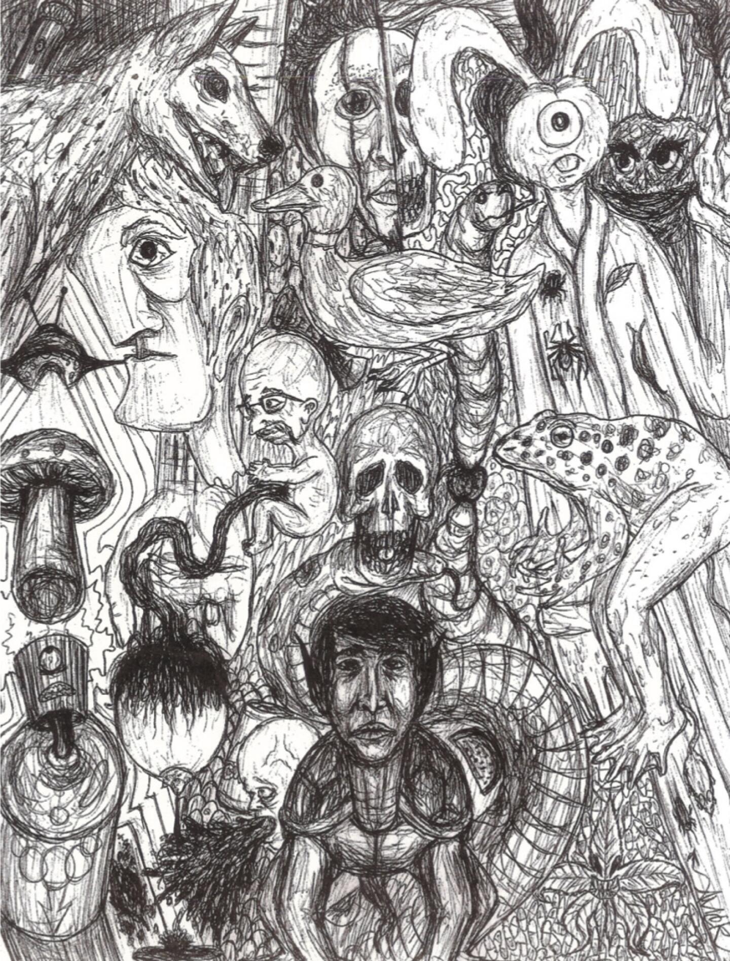 Art inspired by mental illness and wellness: A Painted Brain gallery ...