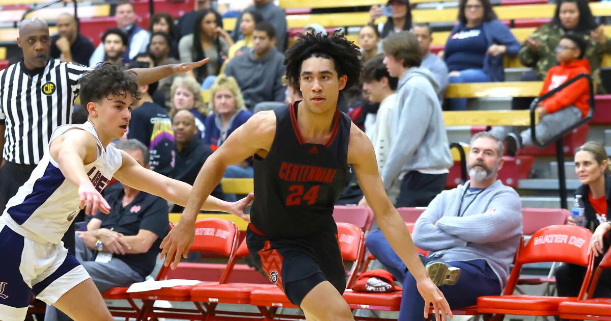 Corona Centennial draws No. 1 seed in Open Division playoffs - Los ...