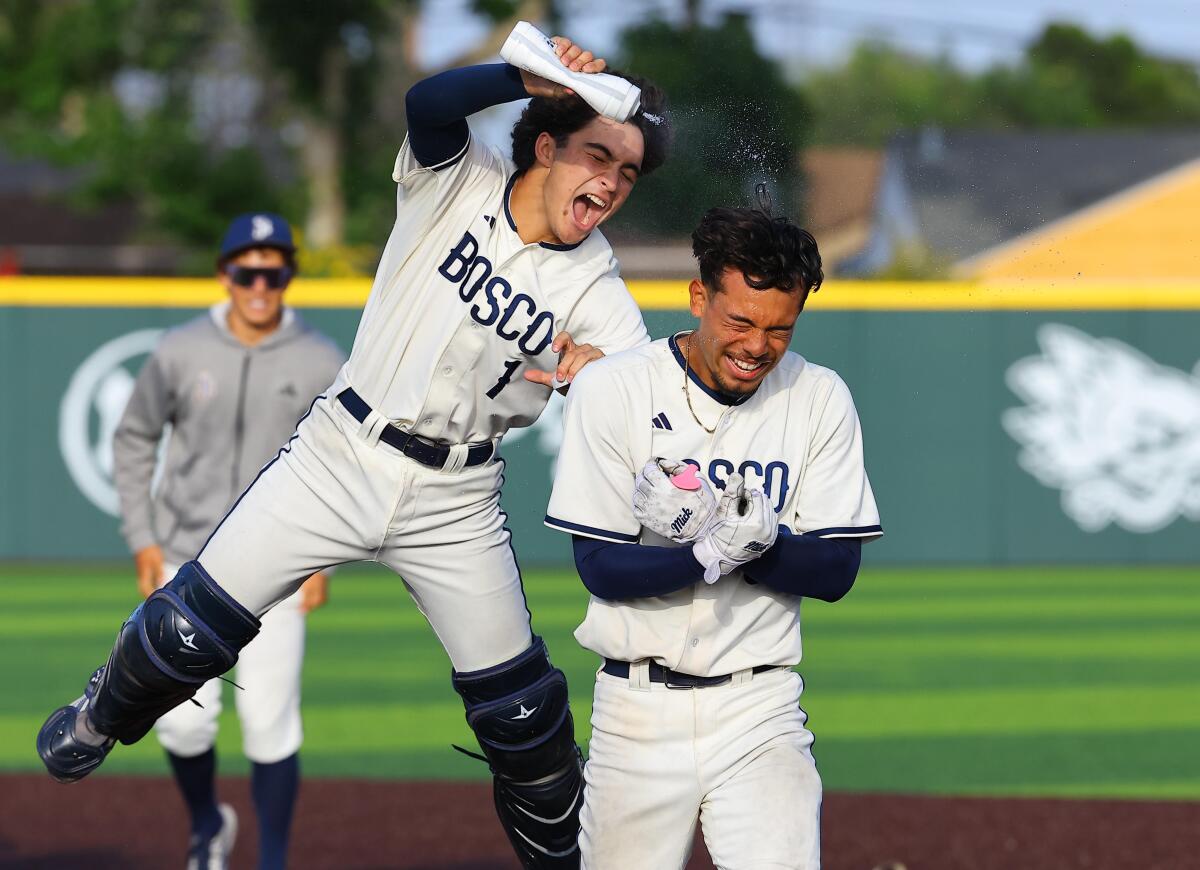 St. John Bosco wins playoff opener on 11th inning walk-off hit - Los ...