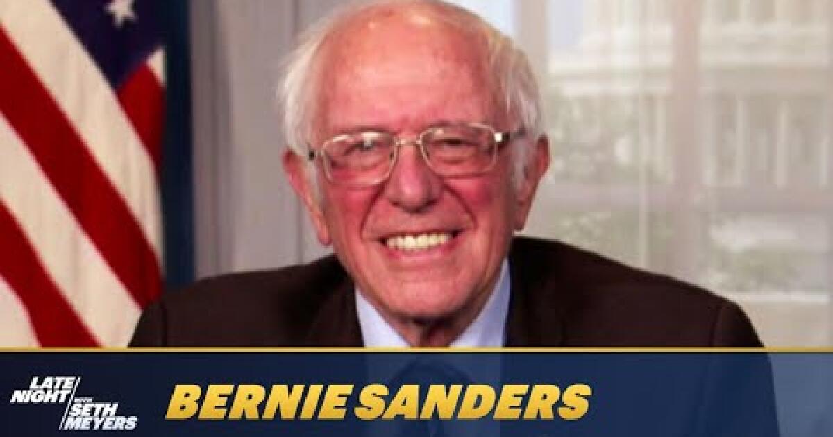 Sen. Bernie Sanders Reacts to His Photograph Becoming a Viral Meme ...