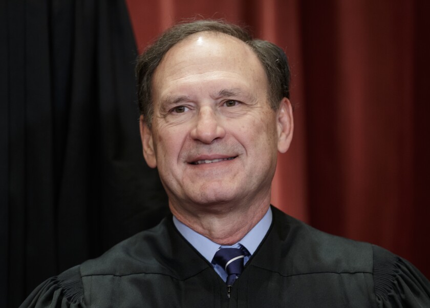Op-Ed: There's nothing wrong with Alito voicing his views - Los Angeles ... Op-Ed: There's nothing wrong with Alito voicing his views - Los Angeles ...