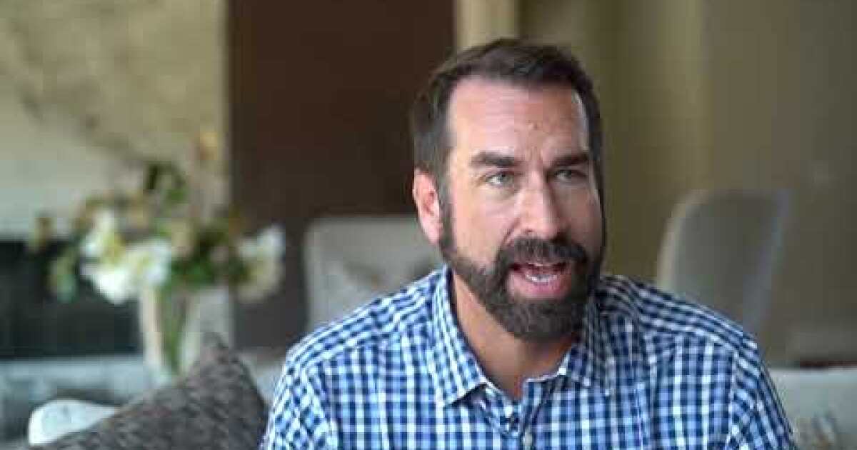 My Favorite Room: In Rob Riggle's comfy alcove, Christmas is always ...