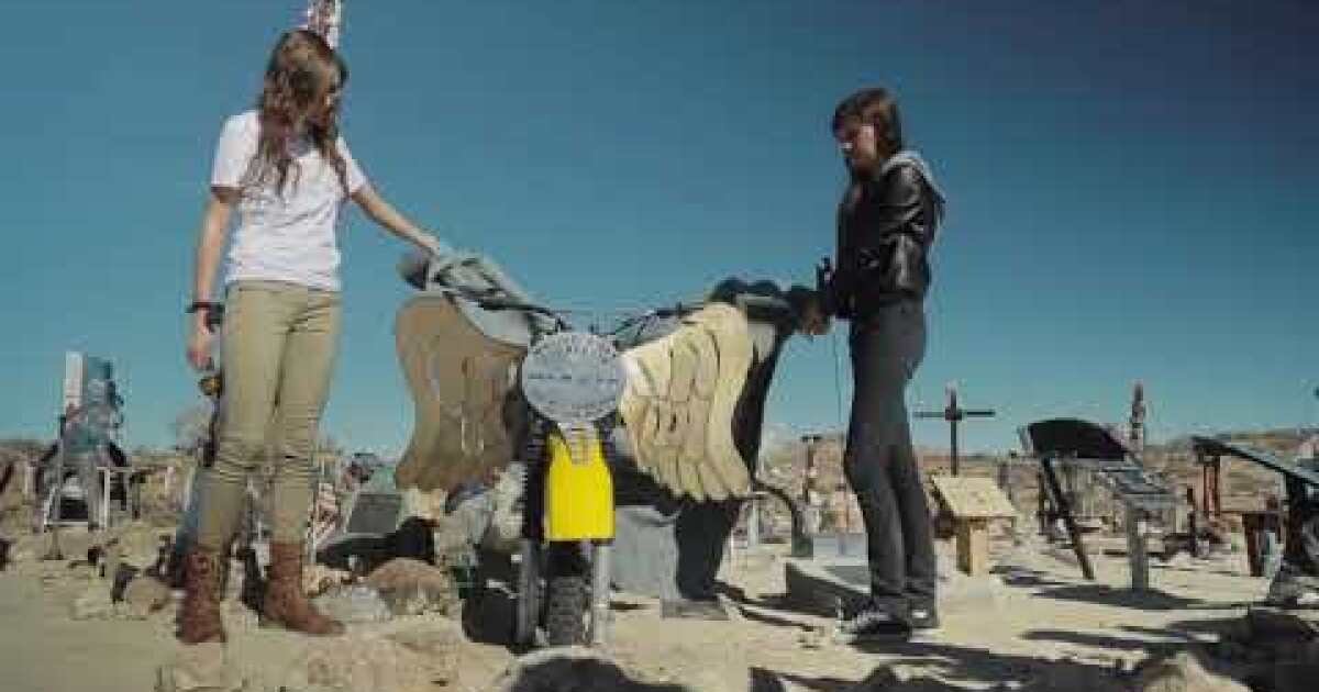 Husky Memorial in the Mojave Desert - Los Angeles Times