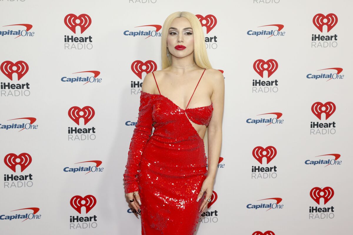 Ava Max Slapped Mid Set Days After Bebe Rexha Attack Los Angeles Times