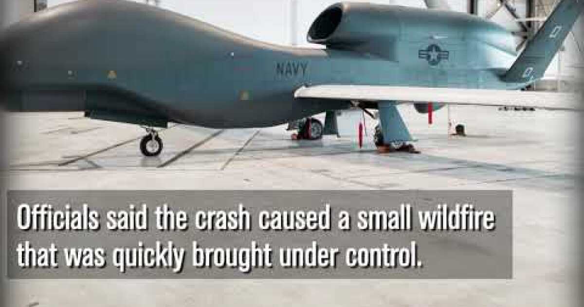 Air Force drone crashes in remote area near Mt. Whitney - Los Angeles Times