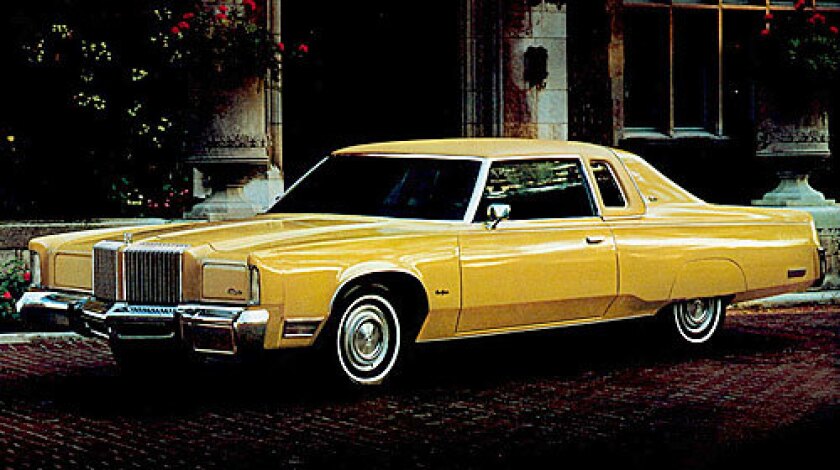 When velour was king: 10 American '70s luxury car classics - Los ...