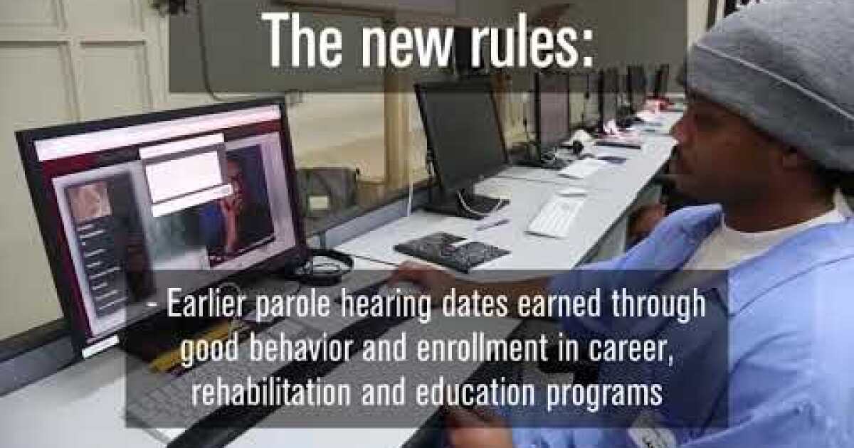 More California inmates are getting a second chance as parole board ...