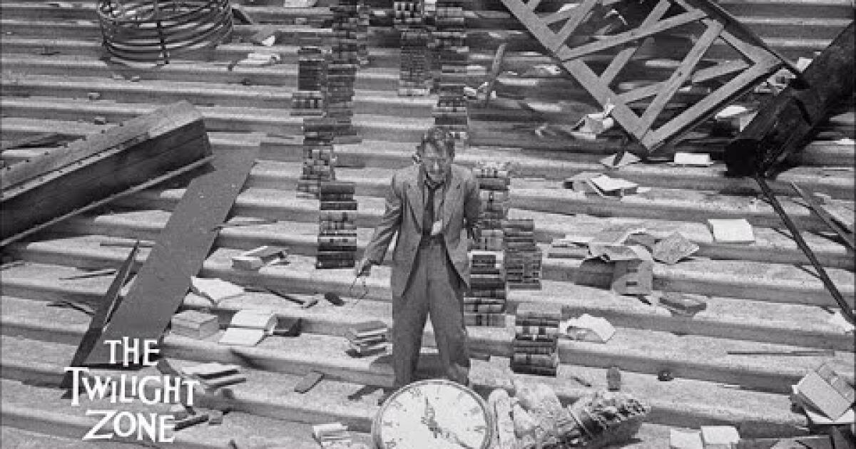 The Twilight Zone (Classic): Time Enough At Last - There Was Time Now ...