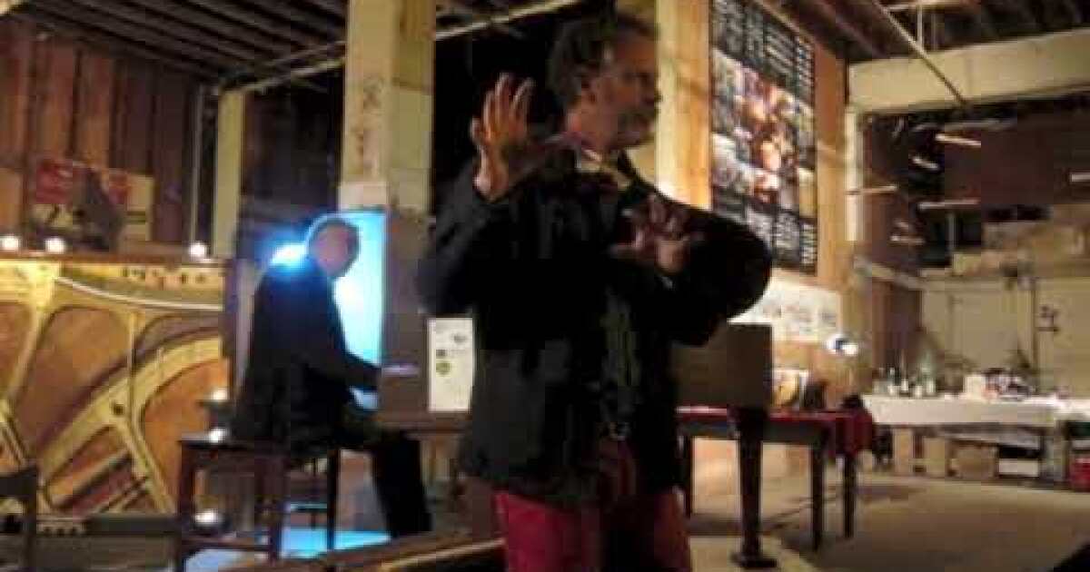 Video: Artist Brian Goggin says goodbye to "Defenestration" - Los ...