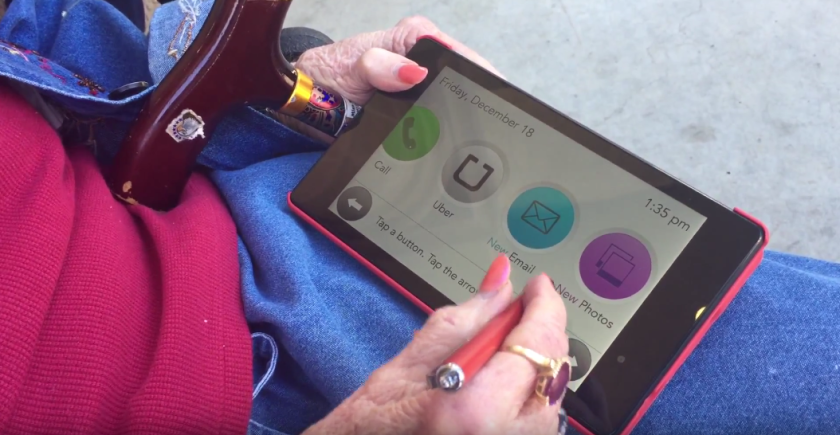 Uber app will come pre-installed on grandPad tablet for seniors - Los ...