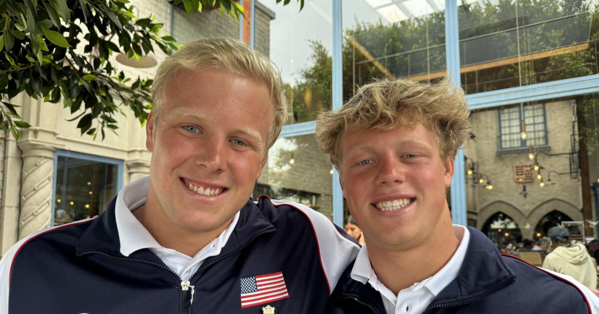 Dodd brothers, Newport Harbor alumni help Team USA men's water polo ...