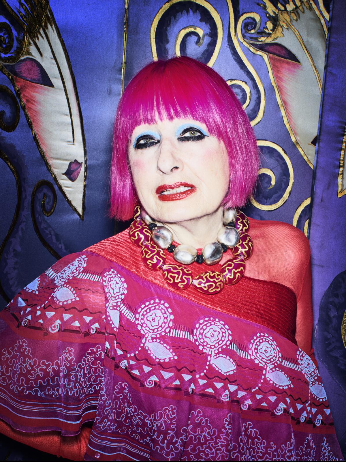 Fashion icon Zandra Rhodes celebrates 50 years of fabulous - Rancho ...