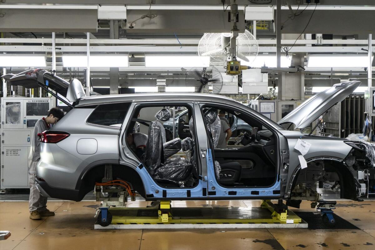 Chinese EVs are rolling into Canada and rattling the competition in the ...