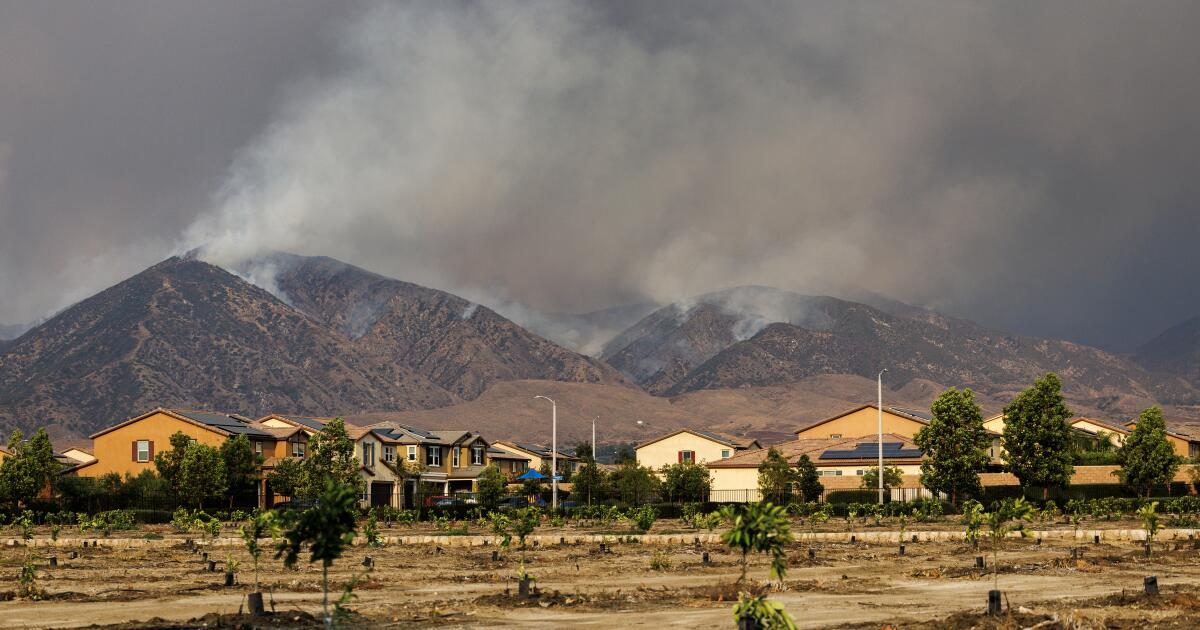 Norco Man Arrested For Allegedly Starting Line Fire In San Bernardino