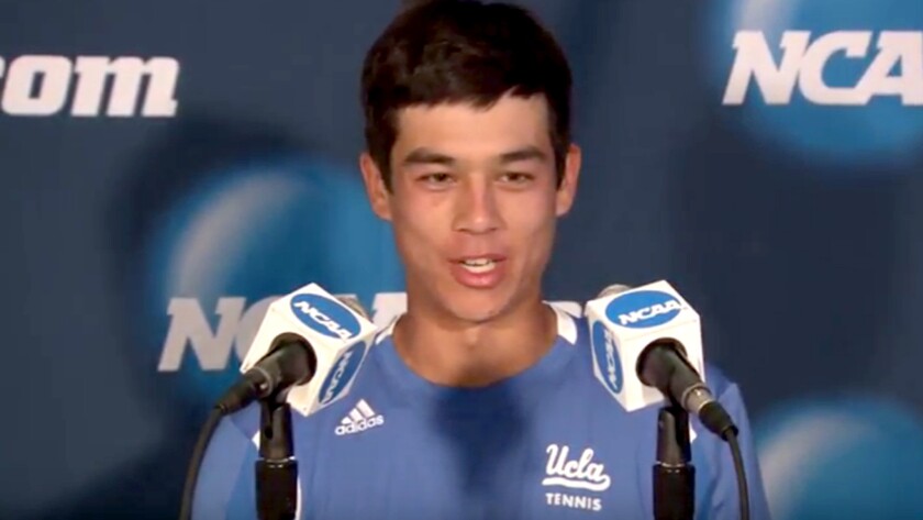 UCLA's Mackenzie McDonald wins NCAA men's tennis title - Los Angeles Times