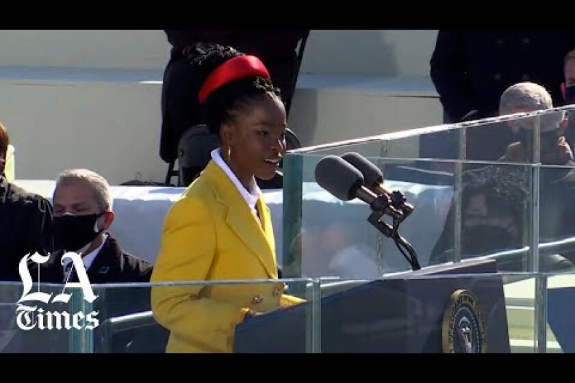 Who is Amanda Gorman, Biden inauguration day poet from L.A.? - Los ...