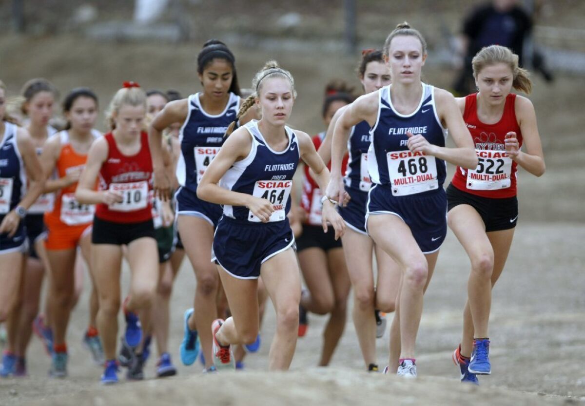 Flintridge Prep cross-country wins everything at Prep League finals Flintridge Prep cross-country wins everything at Prep League finals