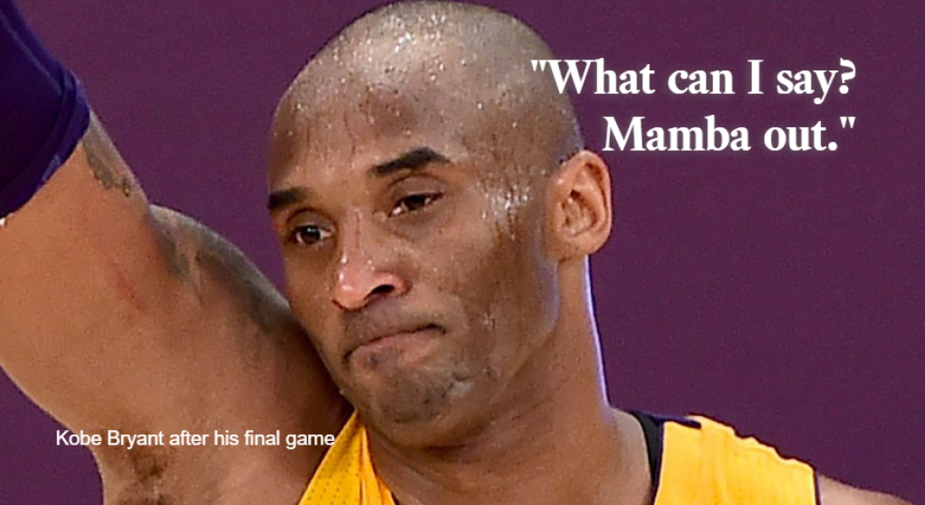 Kobe Bryant: Here are some of his most memorable quotes - Los Angeles Times