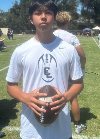 Luke Fahey leads Mission Viejo to own passing tournament title - Los ...