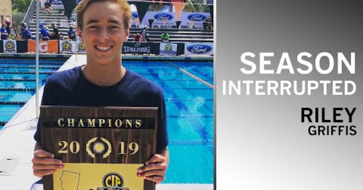 Middlebury-bound Riley Griffis can hang in the deep end - Los Angeles Times