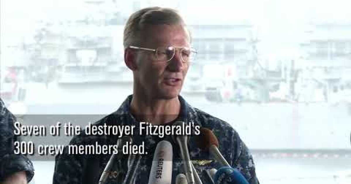Bodies of 7 missing sailors found inside wrecked Navy ship after failed ...