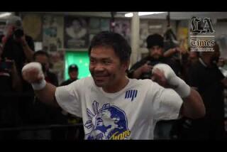 VIDEO: Manny Pacquiao habla sobre su regreso al boxeo a los 46 años