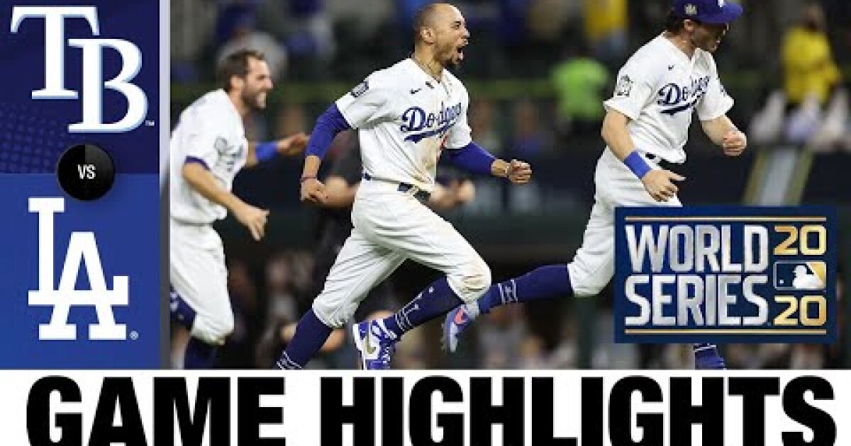 Dodgers win 2020 World Series title - Los Angeles Times