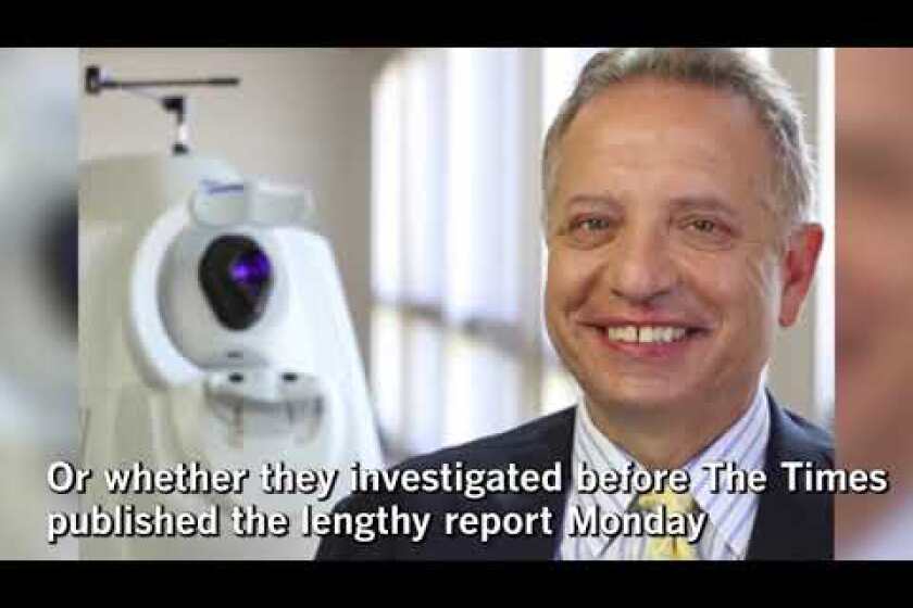 Carmen Puliafito USC medical school dean: Full coverage - Los Angeles Times