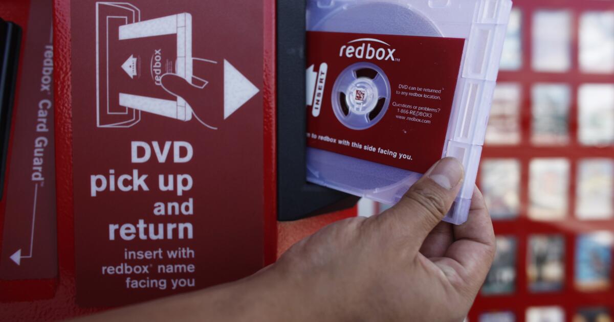 Redbox DVD kiosk business will shut down and fire 1,000 - Los Angeles Times