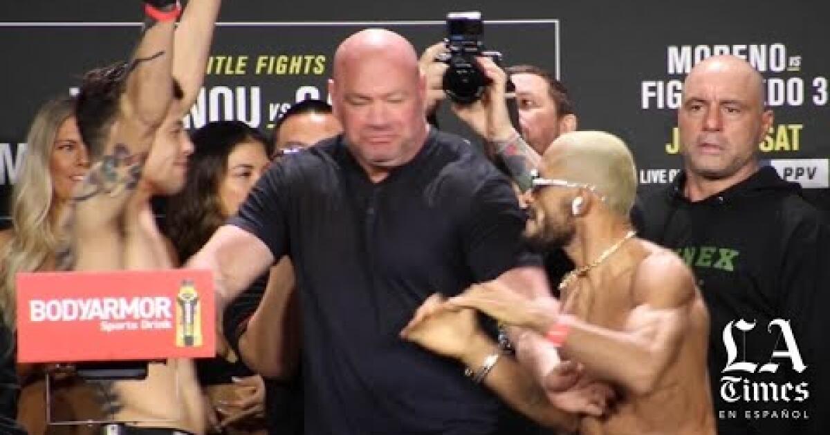 VIDEO: Careo final entre Moreno y Figueiredo de cara a tercera cita en ...