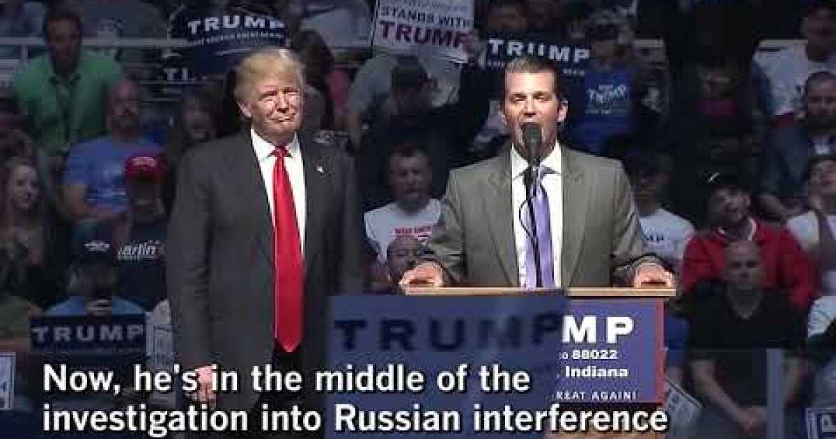 Donald Trump Jr.: The unapologetic son who courts controversy - Los ...