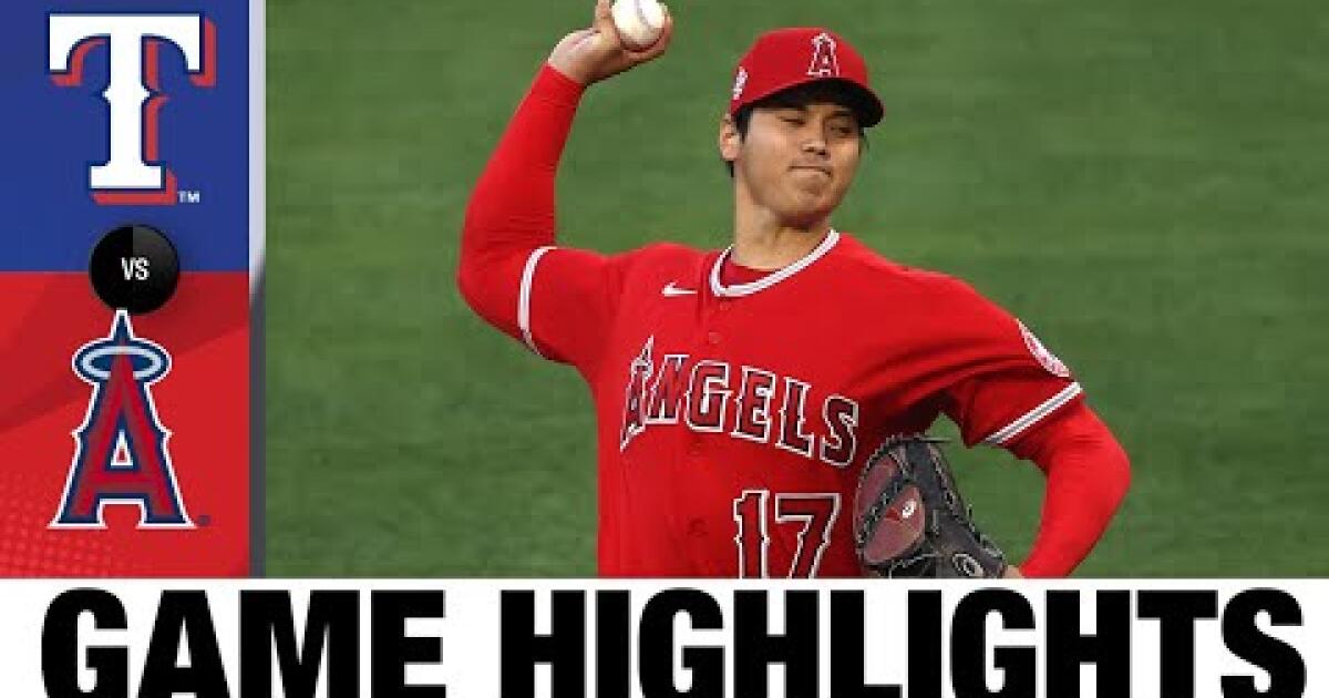 Rangers vs. Angels Game Highlights (4/20/21) | MLB Highlights - Los ...