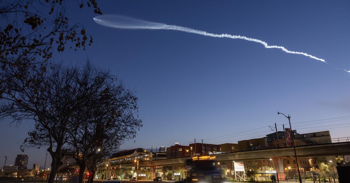 U.S. military rejects calls to reduce sonic booms from SpaceX rockets ...