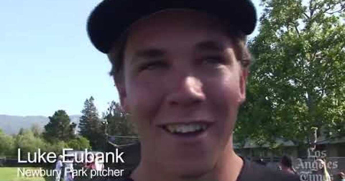 Luke Eubank throws two-hitter for Newbury Park - Los Angeles Times