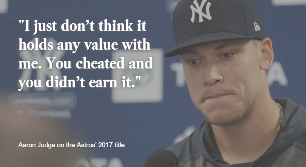 The best quotes on the Astros cheating scandal, in meme form - Los ...