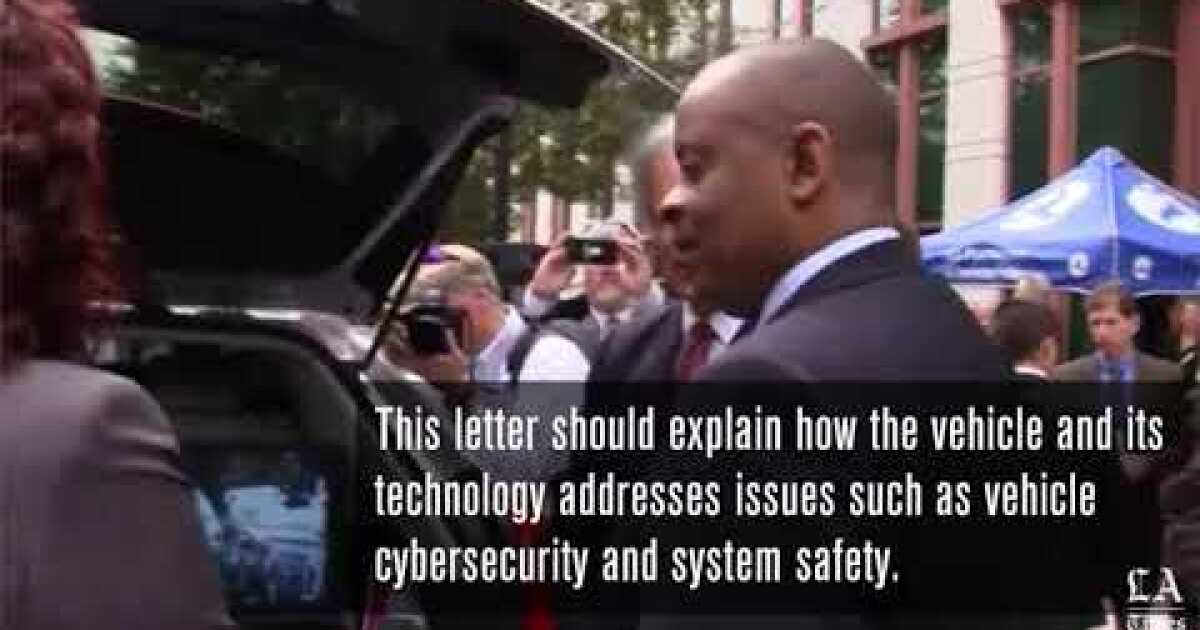 Government paves way for driverless cars to hit the roads - Los Angeles ...